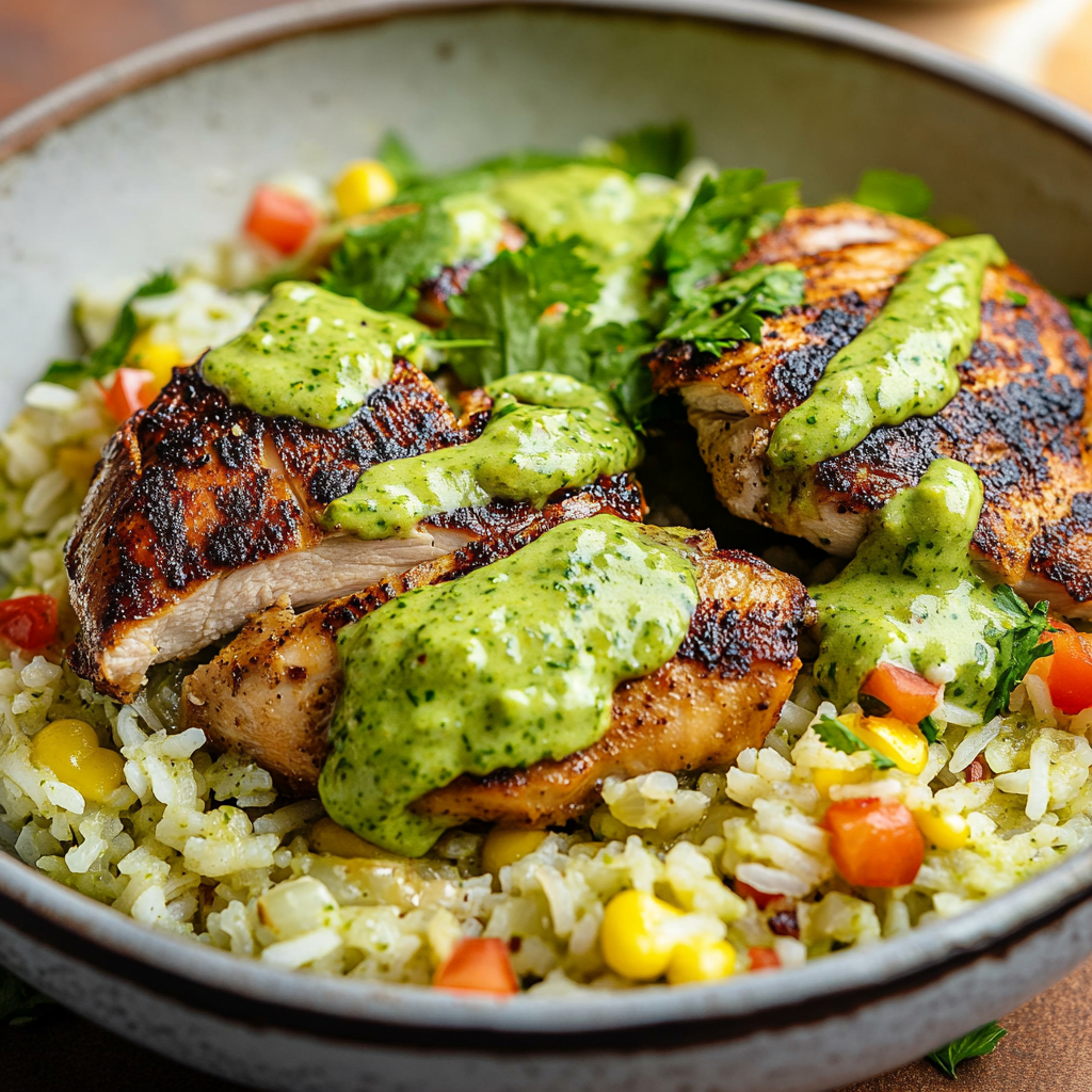 Delicious Peruvian Chicken & Rice Recipe